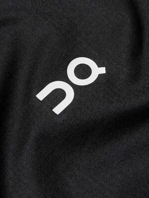 On Court Stretch Recycled-jersey T-shirt - Black