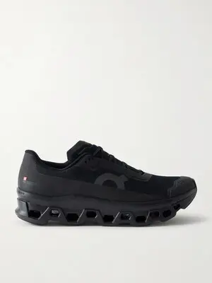On Cloudmonster Void Rubber-trimmed Mesh Running Sneakers
