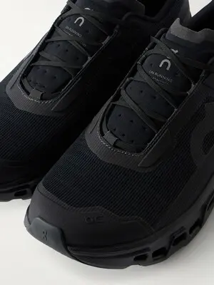 On Cloudmonster Void Rubber-trimmed Mesh Running Sneakers