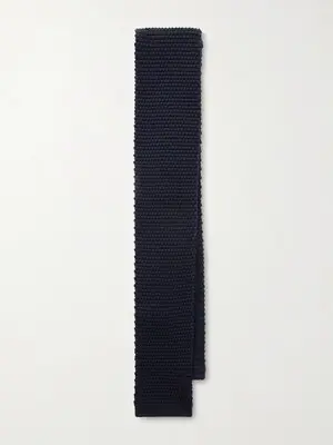 De Bonne Facture Marcel Lassance 6cm Knitted Wool Tie