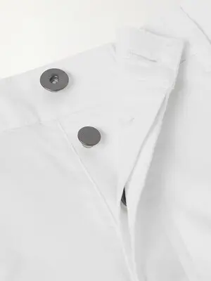 Onia Straight-leg Cotton-blend Trousers