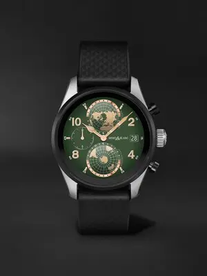 Montblanc Summit 3 Titanium Smart Watch, Ref. 129268 - Green