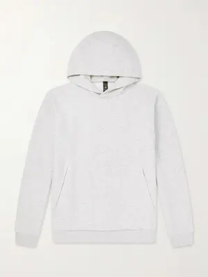 Lululemon Steady State Cotton-blend Jersey Hoodie - Gray