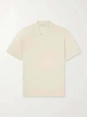 Onia Johnny Linen Polo Shirt - Neutrals