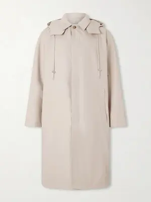 De Bonne Facture Grandad Giant Mac Cotton Coat