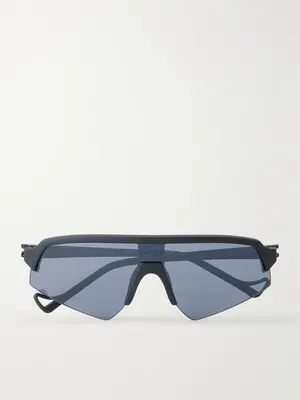 DISTRICT VISION Choji Turbo Blade D-frame Tr90 Sunglasses - Black