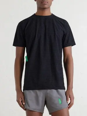 DISTRICT VISION Performance Lab Textured Stretch-jersey T-shirt