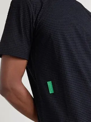 DISTRICT VISION Performance Lab Textured Stretch-jersey T-shirt