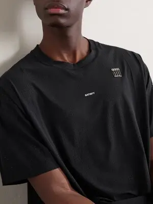 Satisfy Embellished Space-o™ Mesh T-shirt