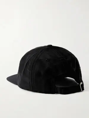DISTRICT VISION Embroidered Nylon-taslan Baseball Cap - Black