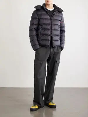 Moncler Ravenlock Hooded Quilted Shell Down Jacket