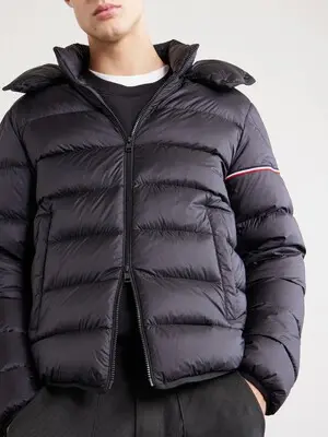 Moncler Ravenlock Hooded Quilted Shell Down Jacket