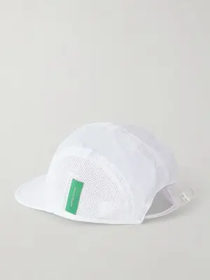 DISTRICT VISION Logo-appliquéd Panelled Shell And Mesh Cap