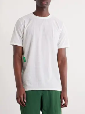 DISTRICT VISION Performance Lab Textured Stretch-jersey T-shirt