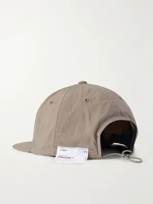Satisfy Flitesilk Logo-embroidered Panelled Shell Cap
