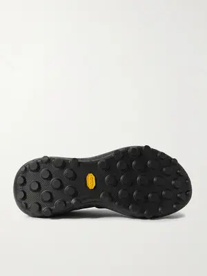 Satisfy Therocker™ Rubber-trimmed Rippy™ 66 Trail Running Sneakers - Black