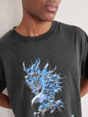 Satisfy Logo-print Distressed Mothtech™ Cotton-jersey T-shirt