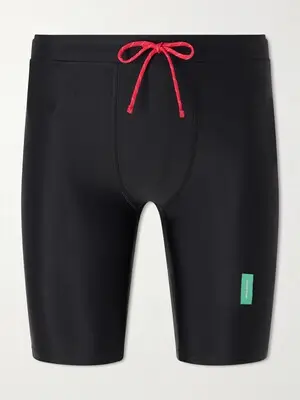 DISTRICT VISION Maurten Slim-fit 9 Recycled Stretch Running Shorts - Black