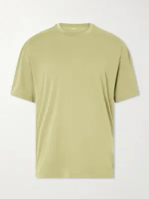Satisfy Logo-print Auralite™ T-shirt - Green