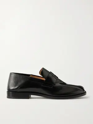 MAISON MARGIELA Tabi Babouche Split-toe Leather Loafers