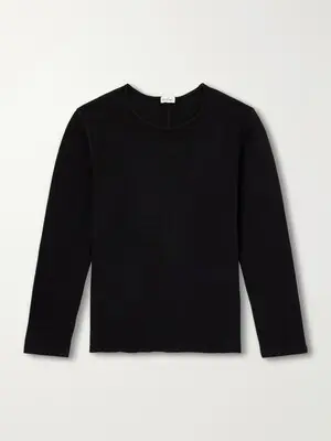 SECOND / LAYER Cotton-jersey T-shirt
