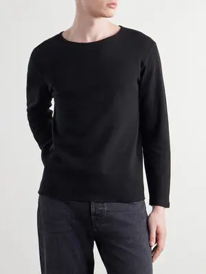 SECOND / LAYER Cotton-jersey T-shirt