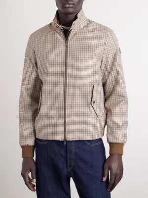 Moncler Almogordo Reversible Checked Shell Down Jacket