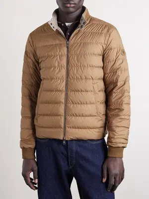 Moncler Almogordo Reversible Checked Shell Down Jacket