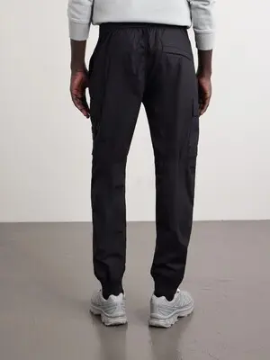 Stone Island Tapered Stretch-cotton Shell Cargo Trousers