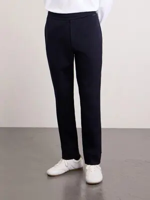 Moncler Tapered Stretch-cotton Jersey Sweatpants