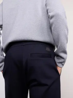 Moncler Tapered Stretch-cotton Jersey Sweatpants