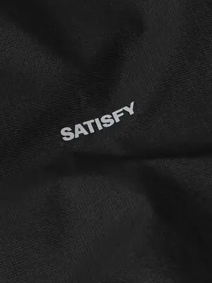 Satisfy Rain Fly Hooded Logo-printed Pertex® Shield Air Jacket