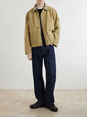 Stone Island Ghost Split-leather Jacket