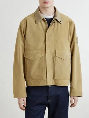 Stone Island Ghost Split-leather Jacket