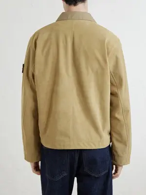 Stone Island Ghost Split-leather Jacket