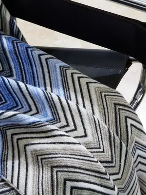 Missoni Fringed Striped Wool-blend Throw