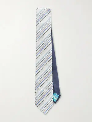 Missoni 7cm Striped Silk Tie - Multi