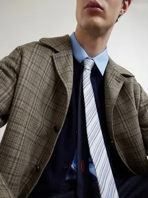 Missoni 7cm Striped Silk Tie