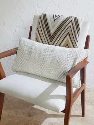 Missoni Ziggy Striped Velvet Cushion