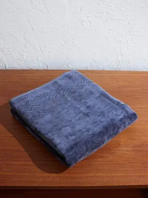 Missoni Giorgio Cotton-terry Towel - Blue