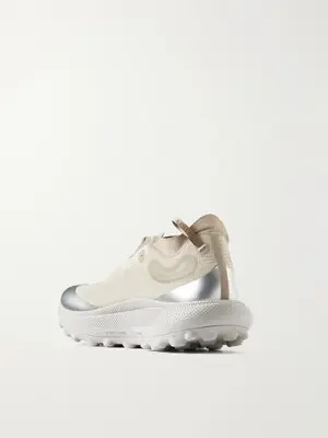 Satisfy Therocker™ Rubber-trimmed Rippy™ 66 Trail Running Sneakers - Silver