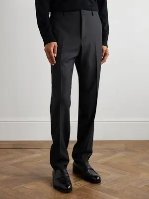 Brioni Straight-leg Wool Suit Trousers
