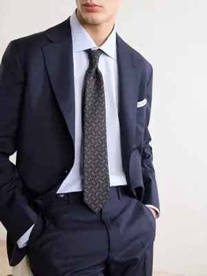 Brioni 8cm Silk-jacquard Tie