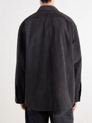 AGOLDE Boyle Cotton Shirt - Black