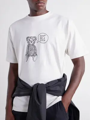 DISTRICT VISION California Printed Cotton-jersey T-shirt