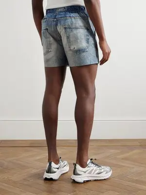 Satisfy Straight-leg 5" Logo-appliqu&eacute;d Printed Peaceshell&trade; Shorts