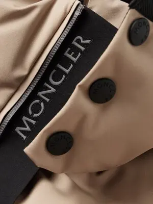 Moncler Montgetech Logo-appliquéd Quilted Stretch-nylon Hooded Down Ski Jacket