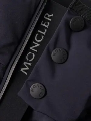 Moncler Montgetech Logo-appliquéd Quilted Stretch-nylon Hooded Down Ski Jacket