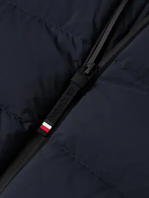 Moncler Araripe Stretch-jersey Trimmed Quilted Down Ski Jacket