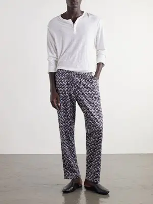 Zimmerli Printed Cotton-sateen Pyjama Trousers